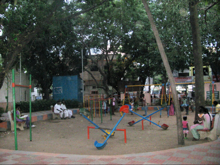 Velachery's well maintained park